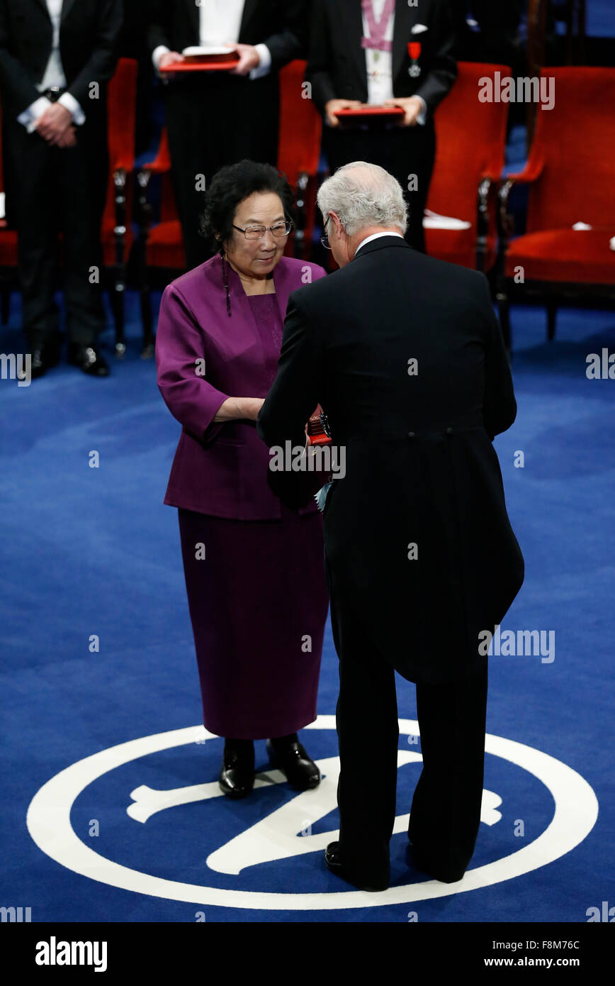 Stockholm, Sweden. 10th Dec, 2015. 2015's Nobel laureate in Physiology ...