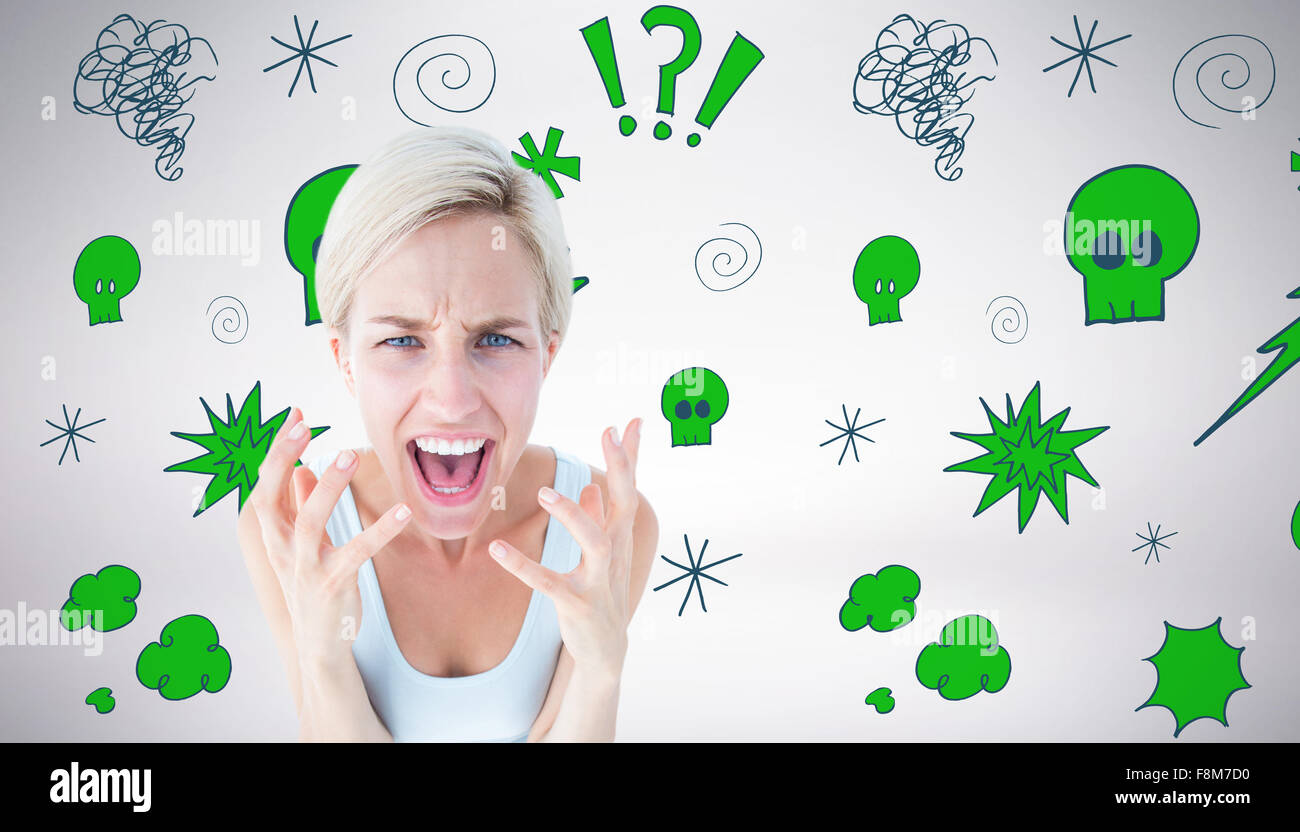 Woman yelling at you hi-res stock photography and images - Alamy