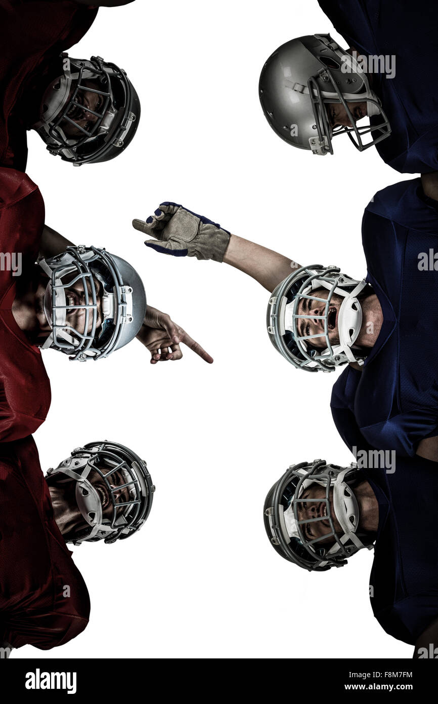 Football huddle hi-res stock photography and images - Alamy