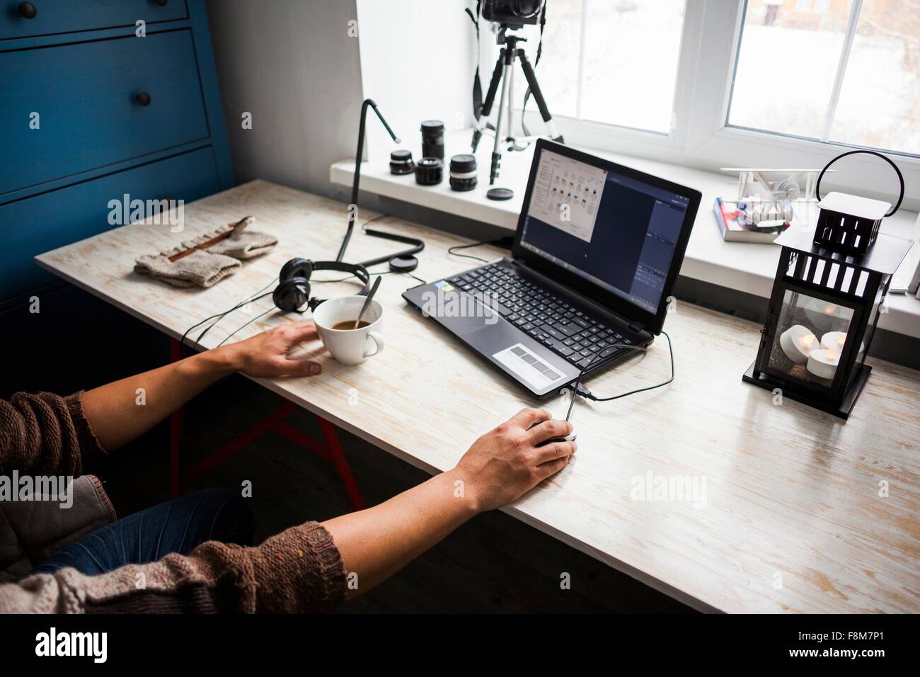 Mid section asian man using hi-res stock photography and images - Alamy