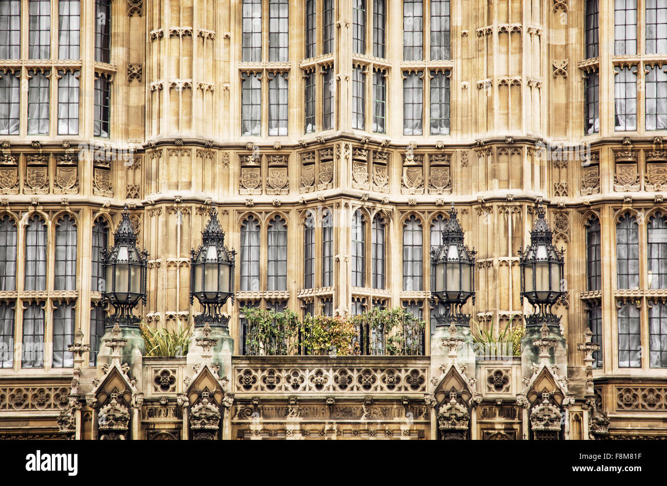 Closeup photo of Westminster palace, London, Great Britain ...