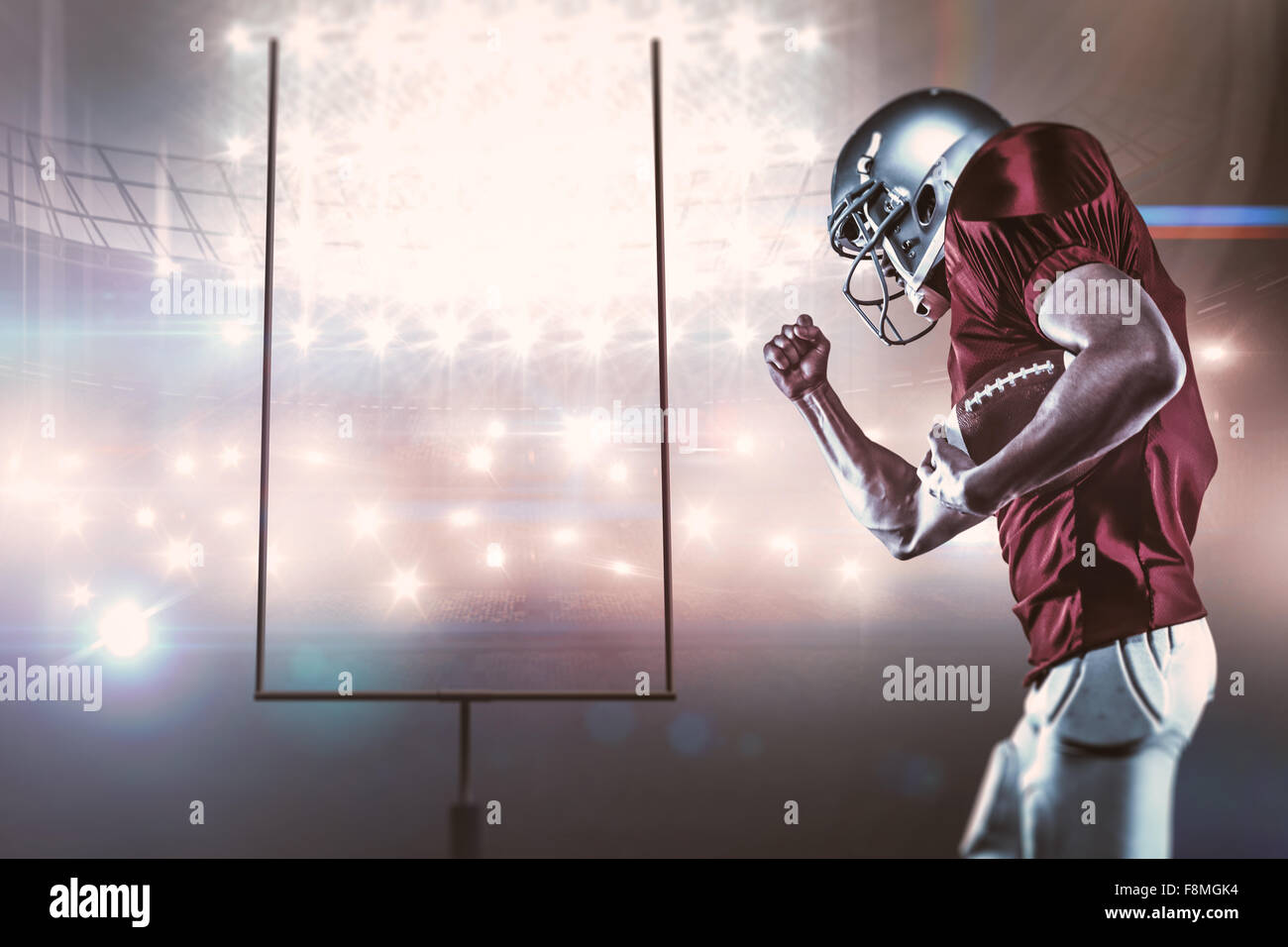 Football mid air hi-res stock photography and images - Alamy