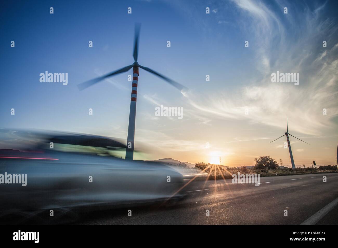 Wind power car hi-res stock photography and images - Alamy