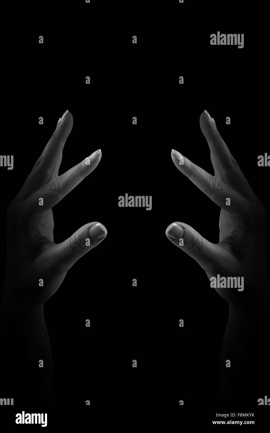 Composite image of hand showing Stock Photo - Alamy