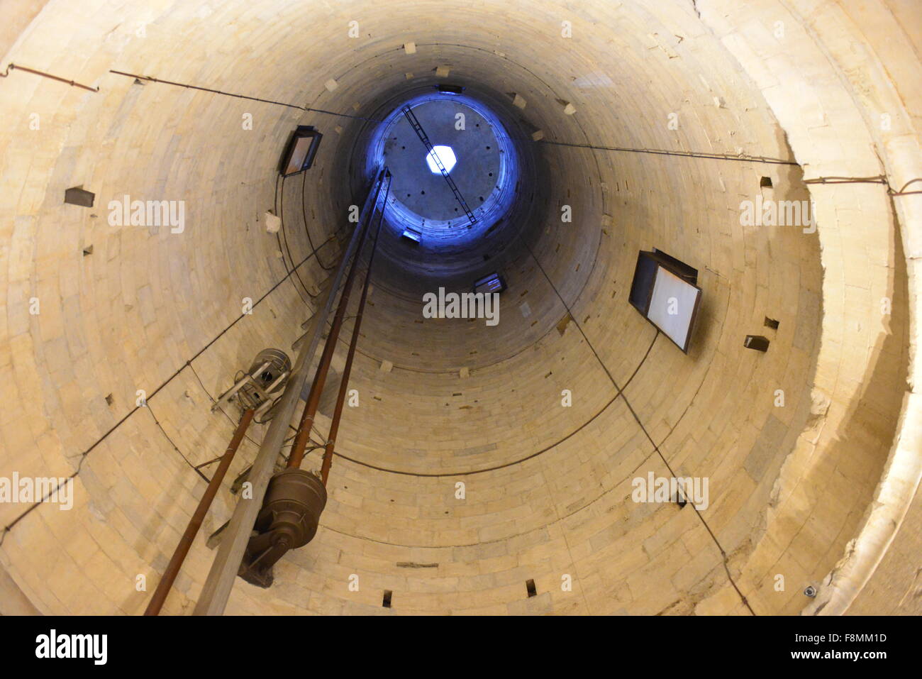 Inside the leaning tower of pisa hi-res stock photography and images ...