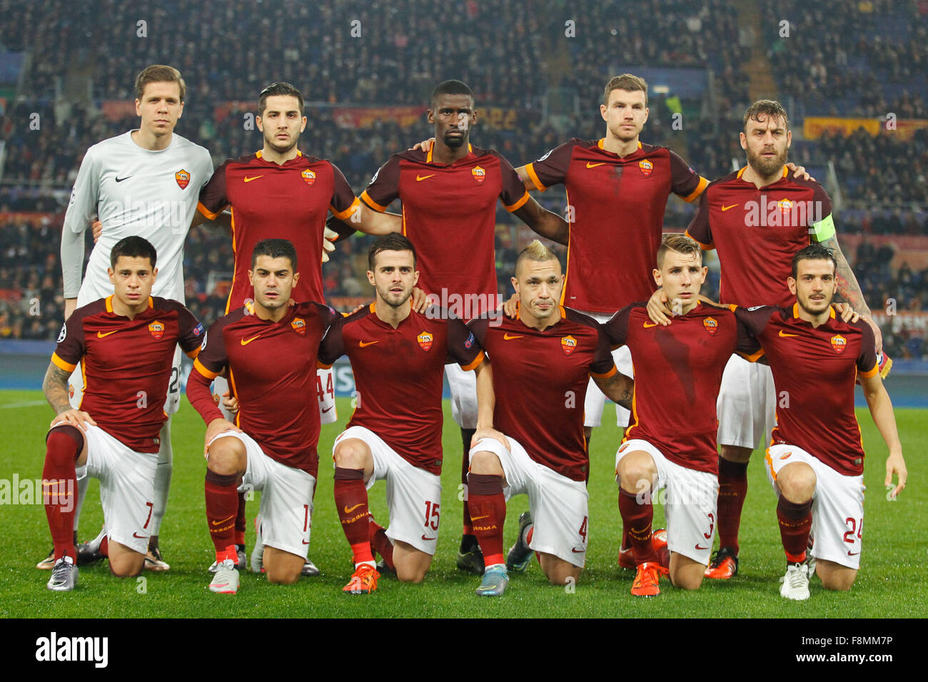 Stadio Olimpico, Rome, Italy. 09th Dec, 2015. Champions League. Roma ...
