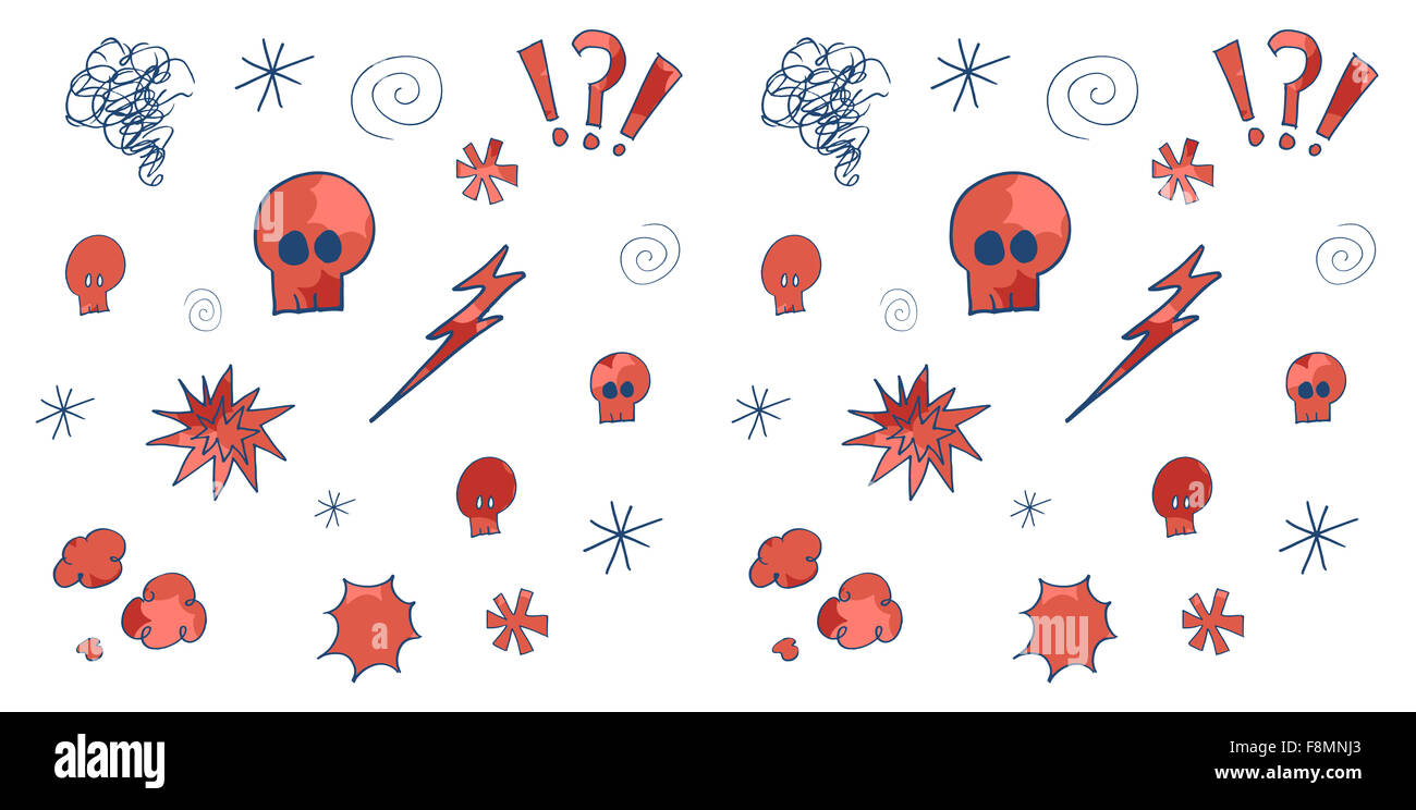 Drawing doodles Cut Out Stock Images & Pictures - Alamy