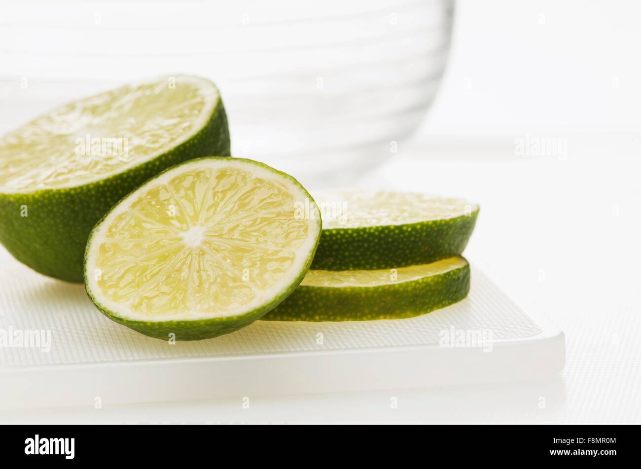 A sliced lime Stock Photo - Alamy