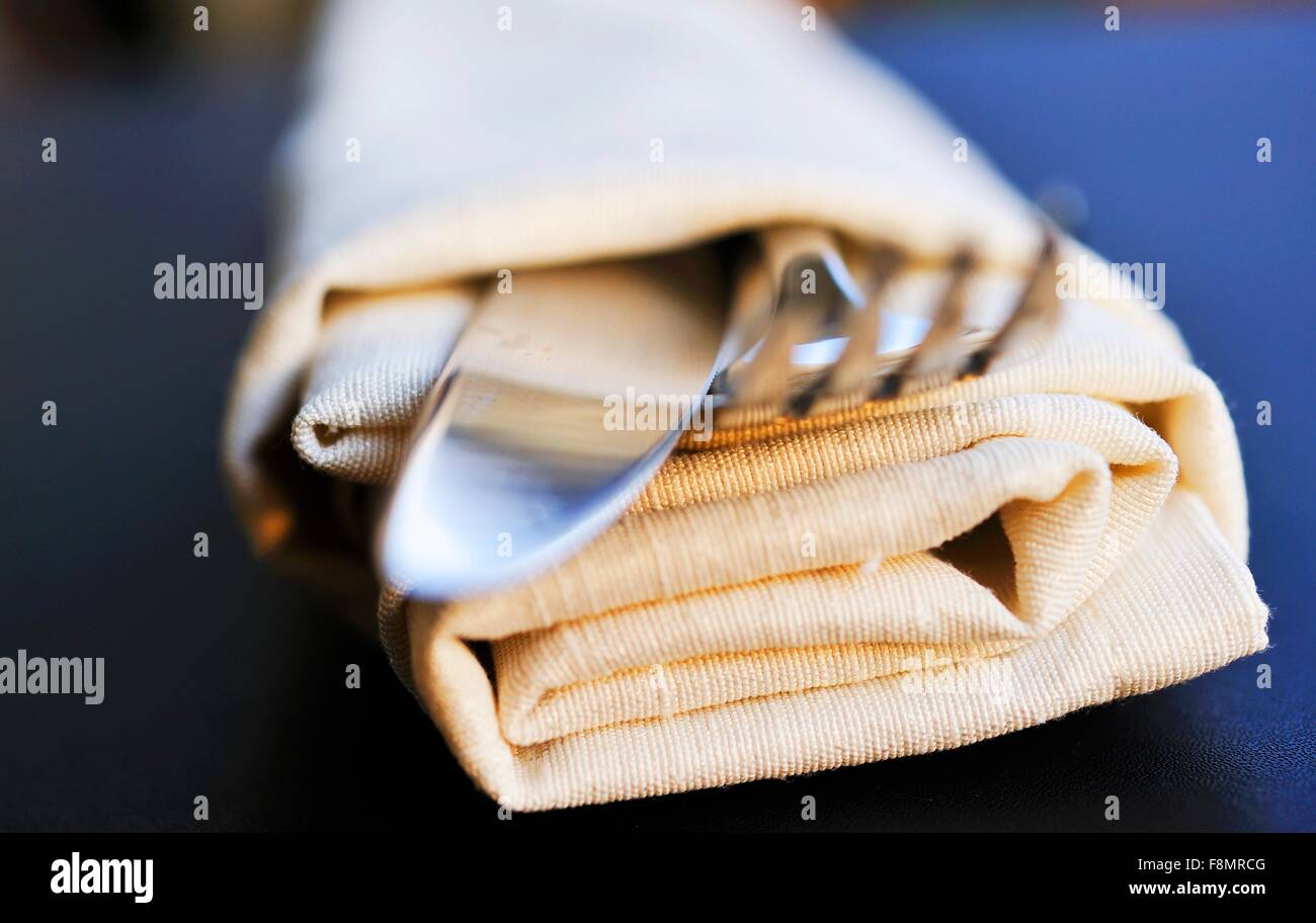 Fabric serviette hi-res stock photography and images - Alamy