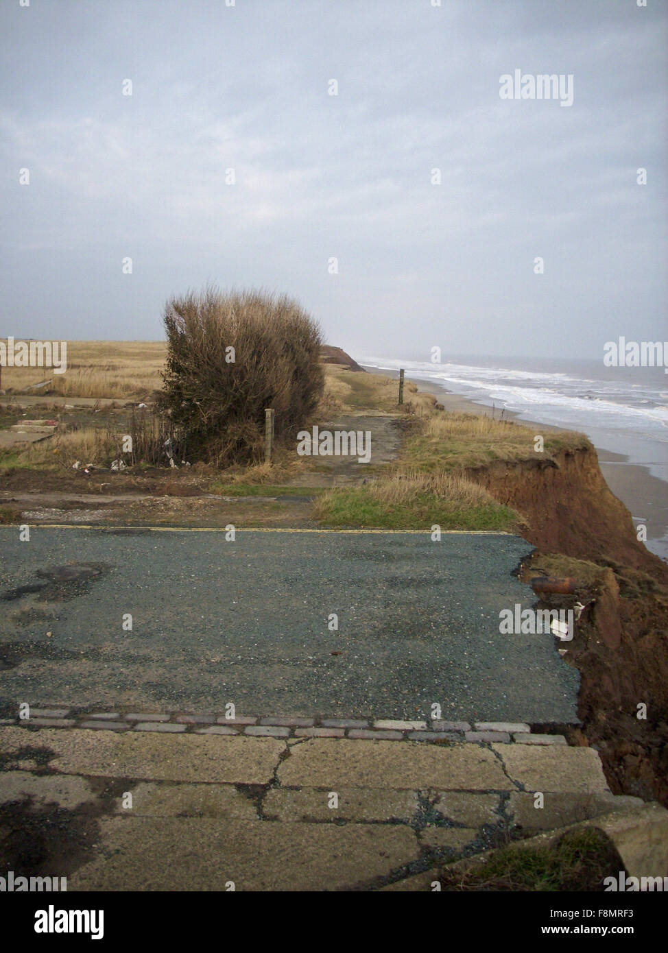 Road falling over cliff Stock Photo - Alamy