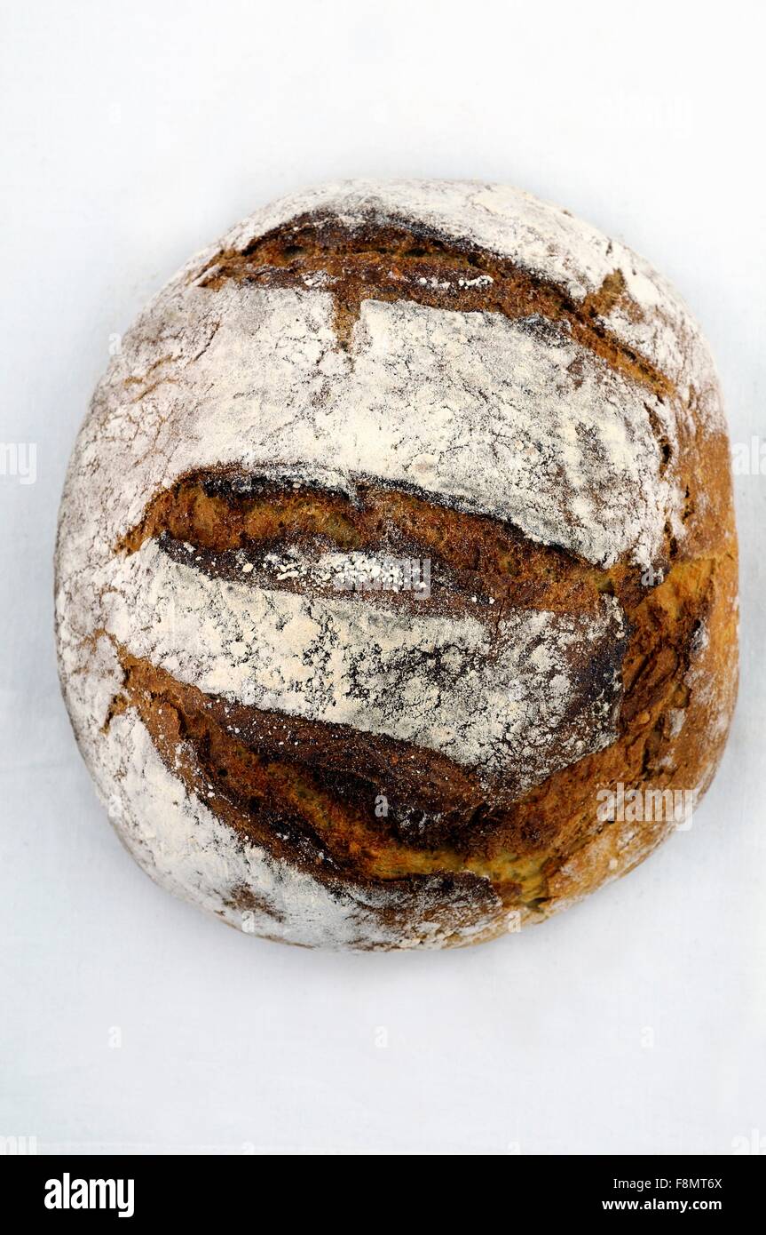 Italian country bread Stock Photo - Alamy