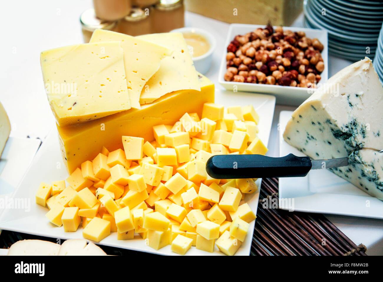 Dice cheese hi-res stock photography and images - Alamy