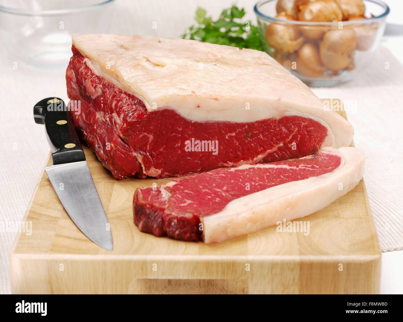 Sirloin of beef Stock Photo - Alamy
