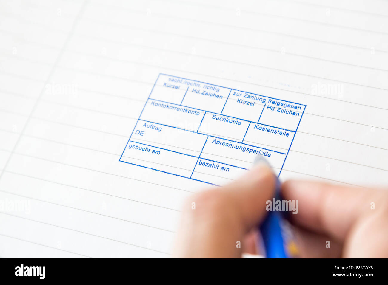 Payment stamp hi-res stock photography and images - Alamy