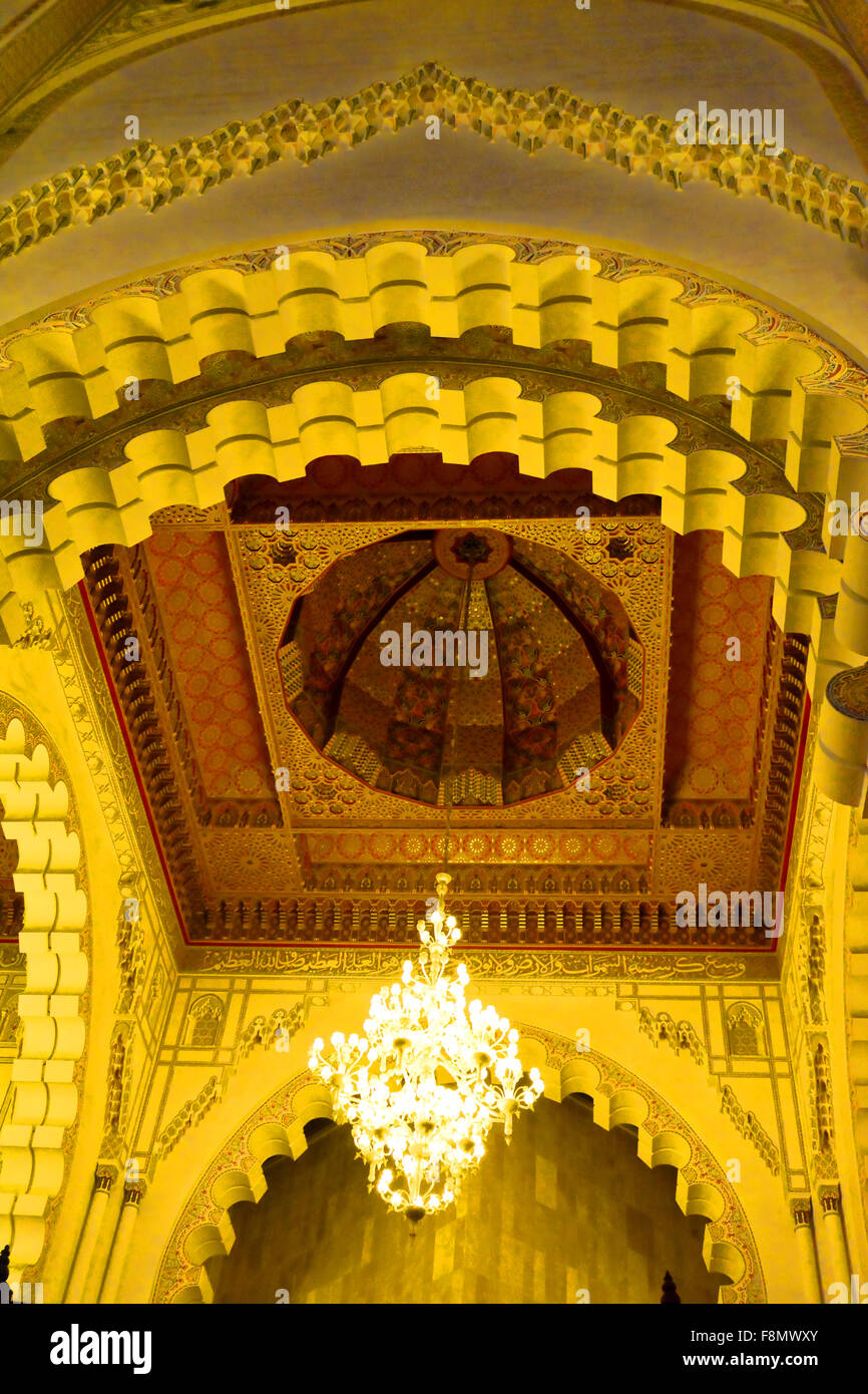 Casablanca Morocco Hassan II Mosque roof detail Stock Photo - Alamy