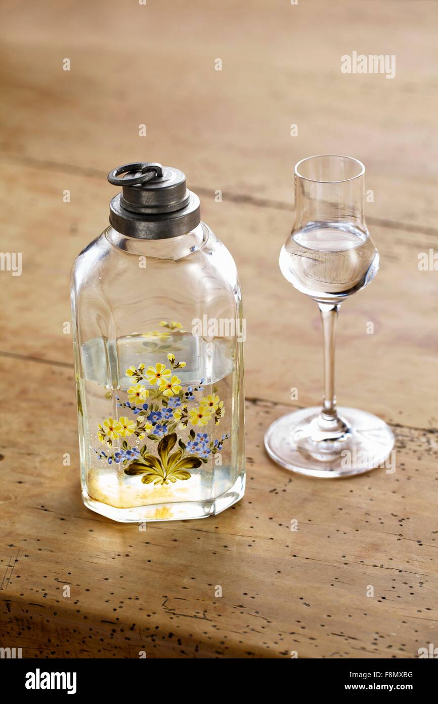 A schnapps glass hi-res stock photography and images - Alamy