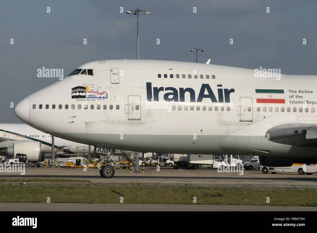 IRAN AIR 747 Stock Photo - Alamy
