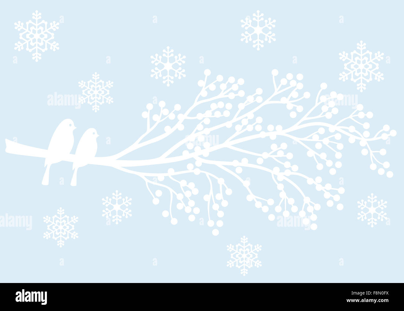 Tree branch drawing winter hi-res stock photography and images - Alamy