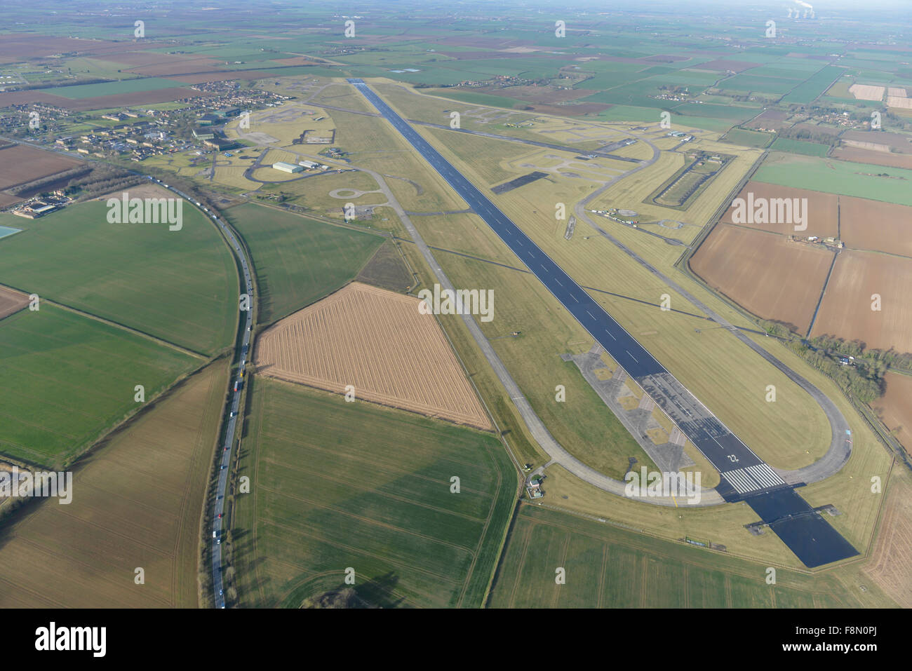 Aerial view raf scampton in hi-res stock photography and images - Alamy