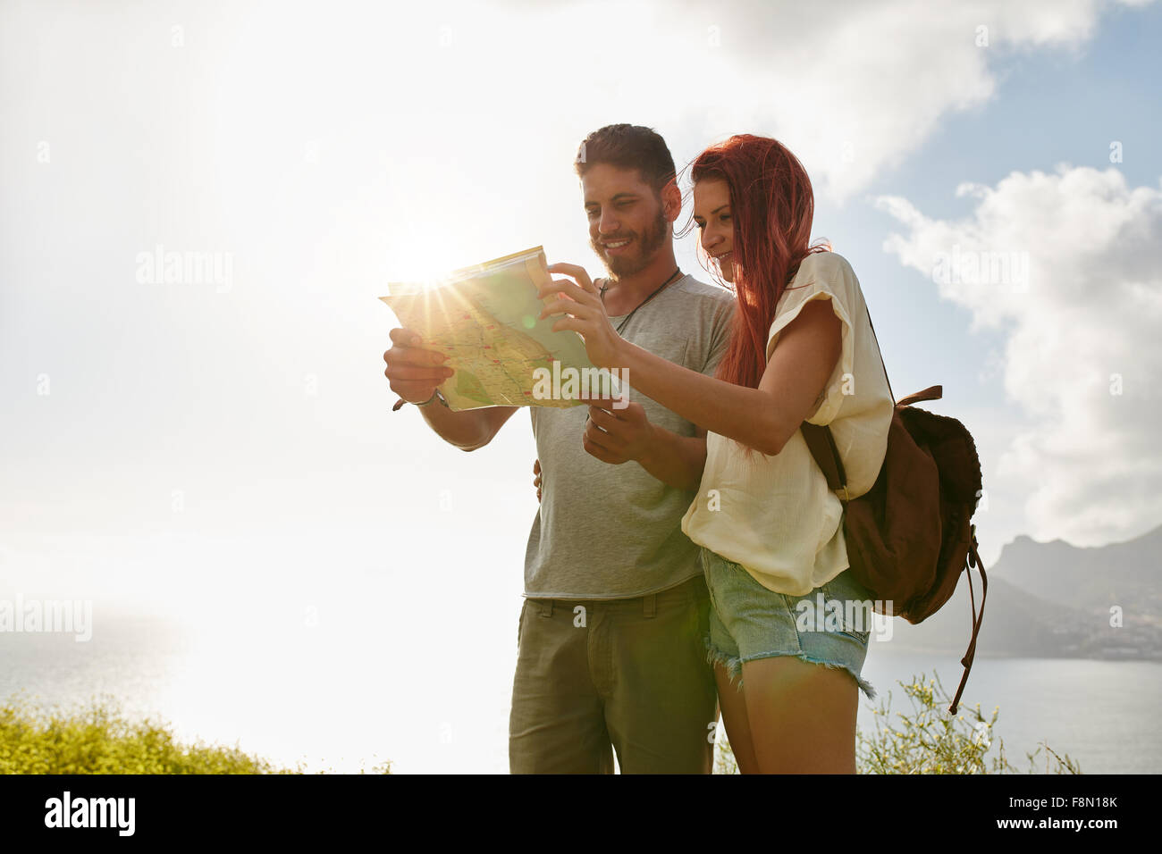 Check the map hi-res stock photography and images - Alamy