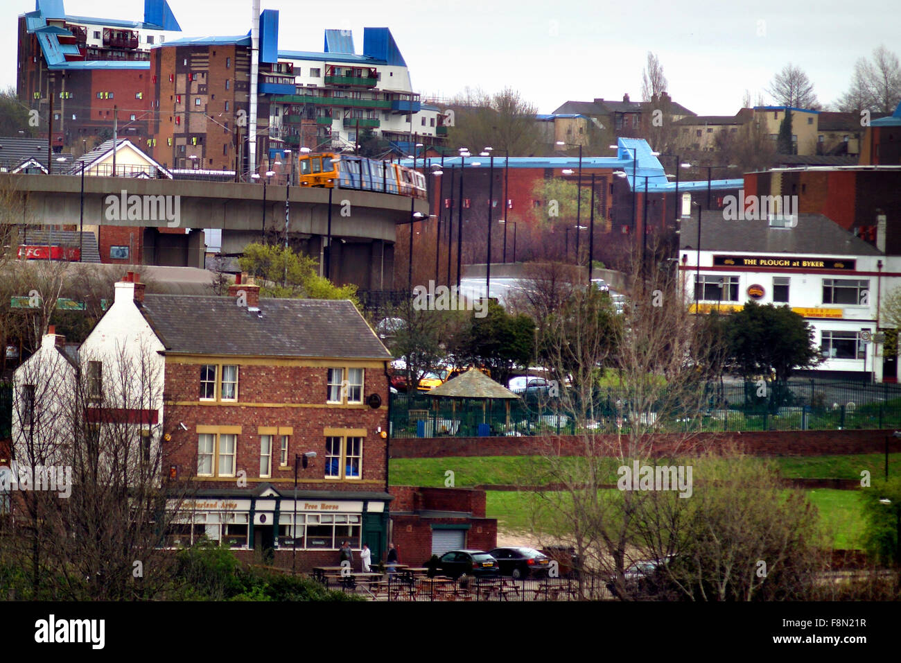 Byker wall hi-res stock photography and images - Alamy