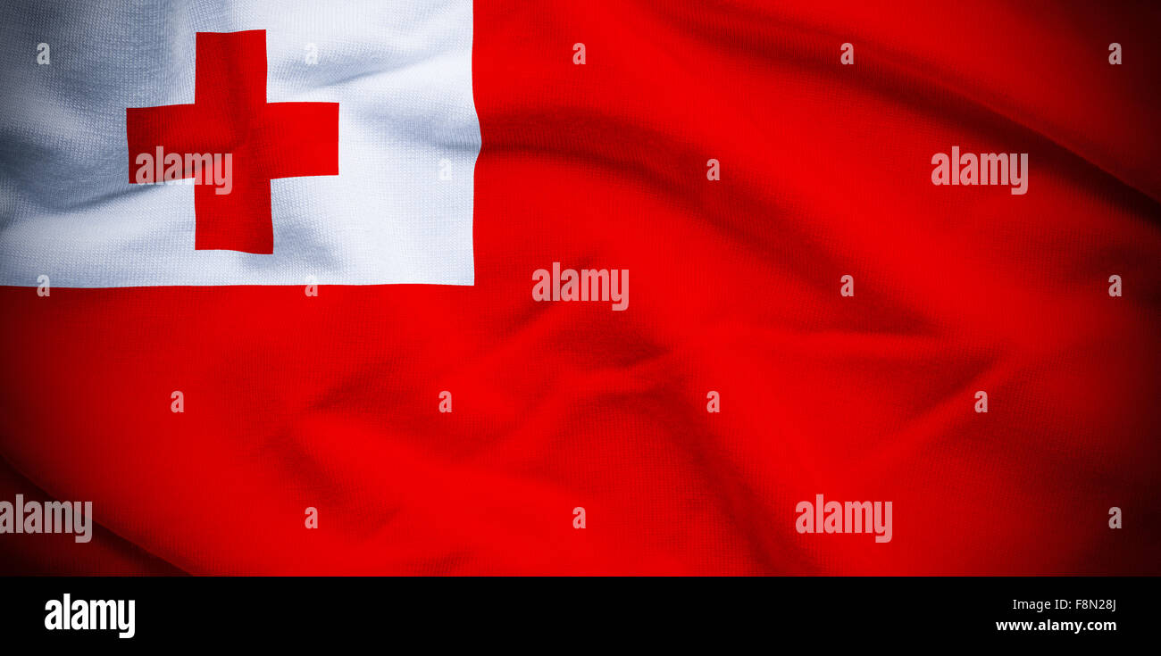 Wavy tongan flag hi-res stock photography and images - Alamy