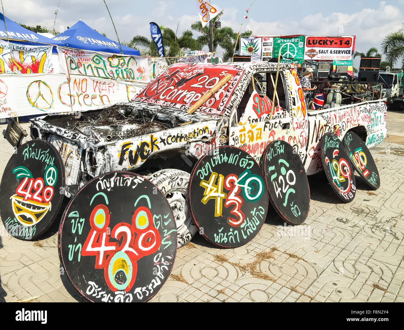 Burapha Bike Week at Pattaya 2015 Stock Photo - Alamy
