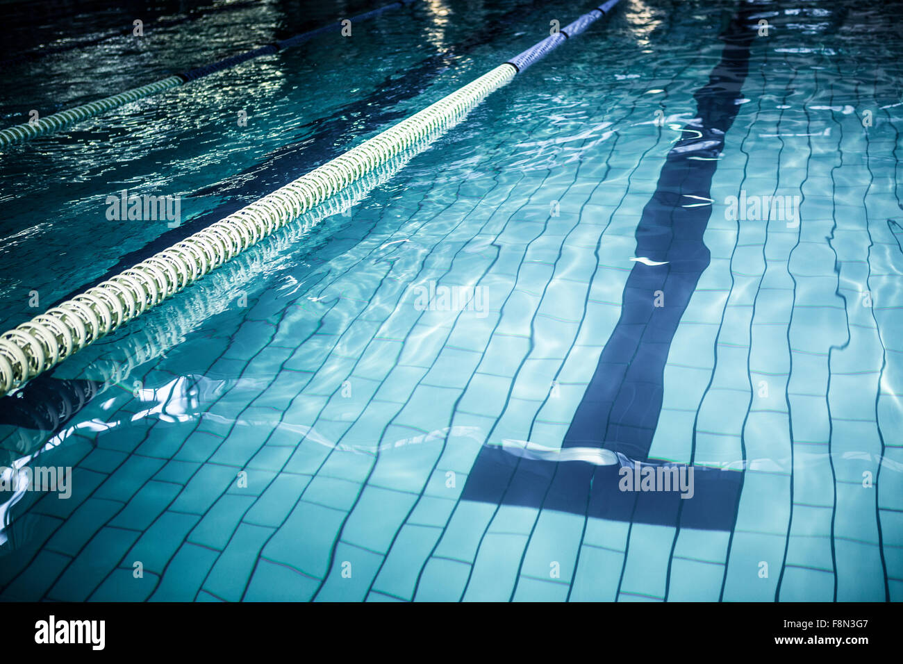 Water moving in the swimming pool Stock Photo - Alamy
