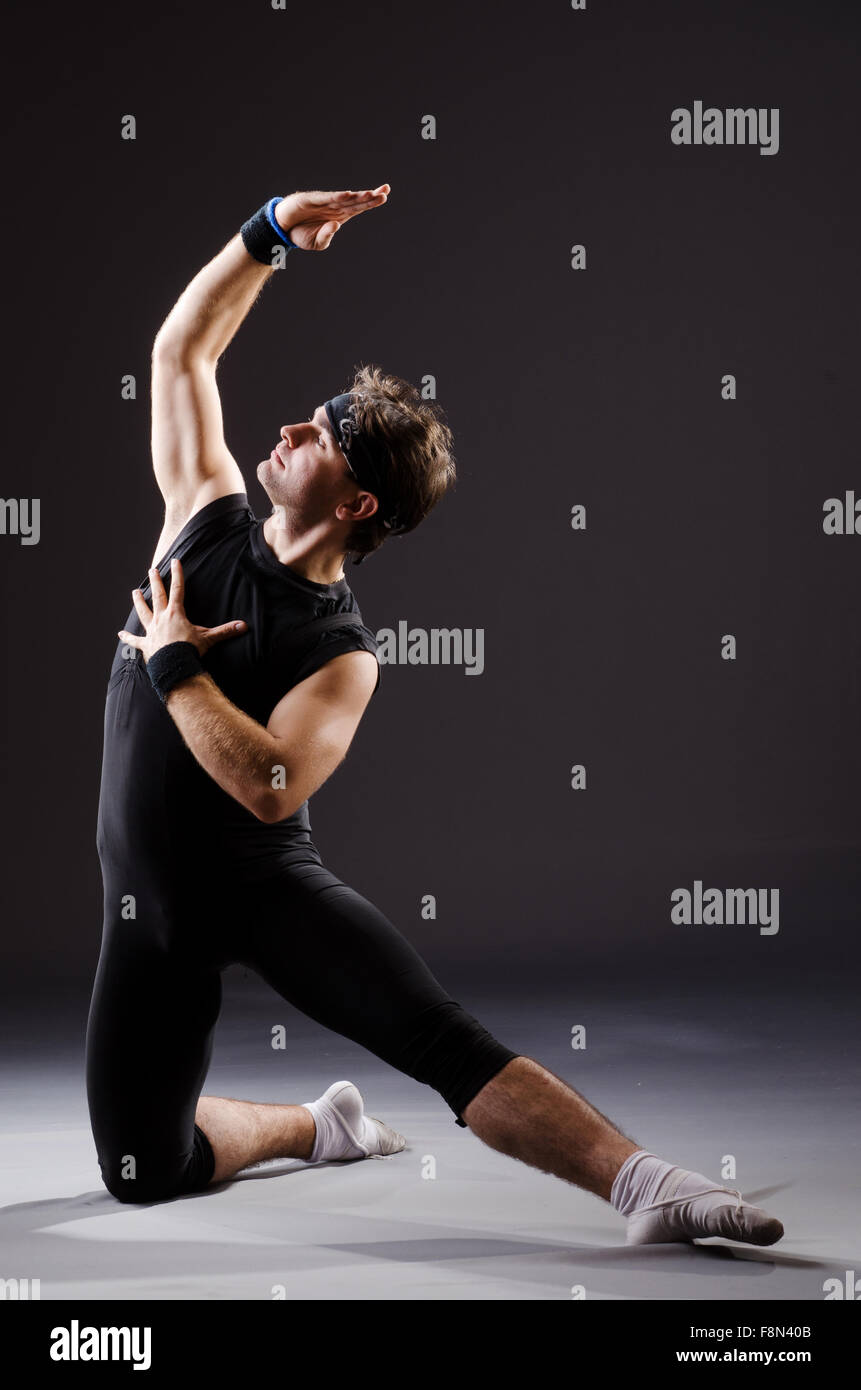 Black guy jumping dancing in hi-res stock photography and images - Alamy