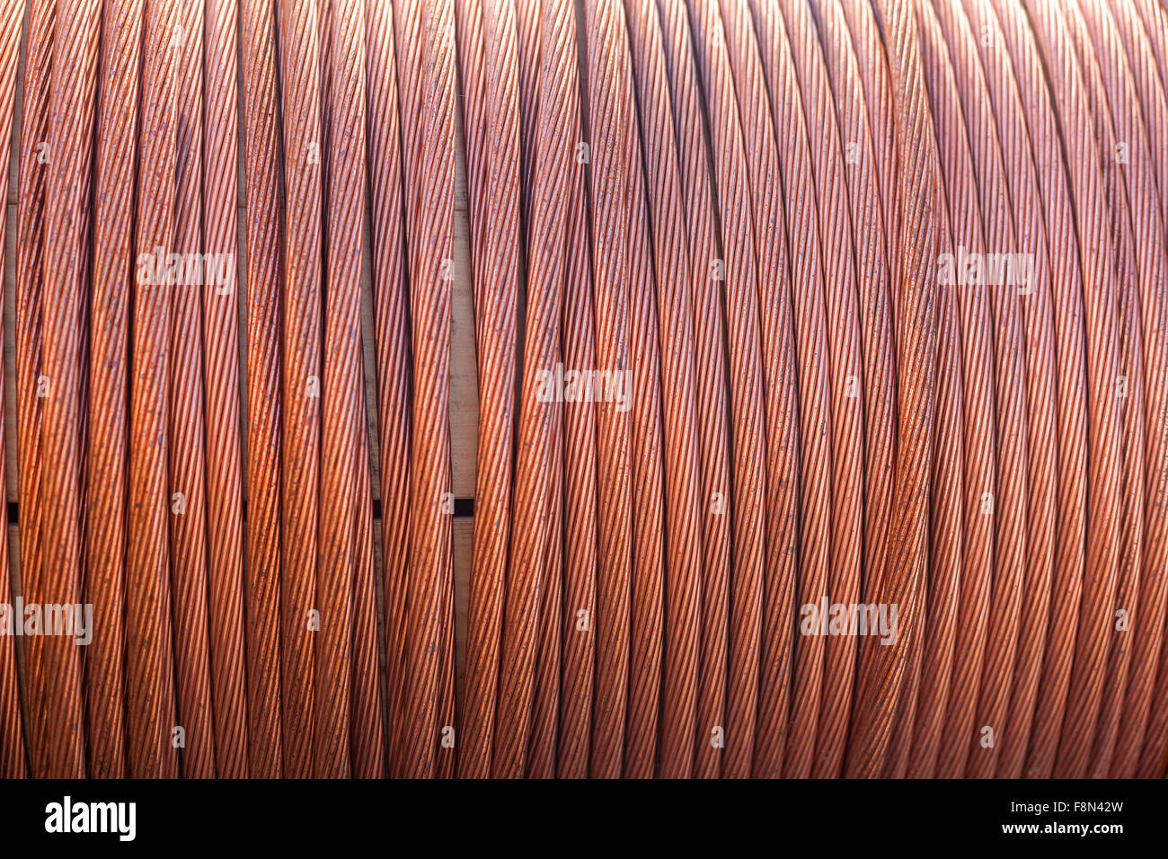 Large spool of electric cable wire hi-res stock photography and images ...