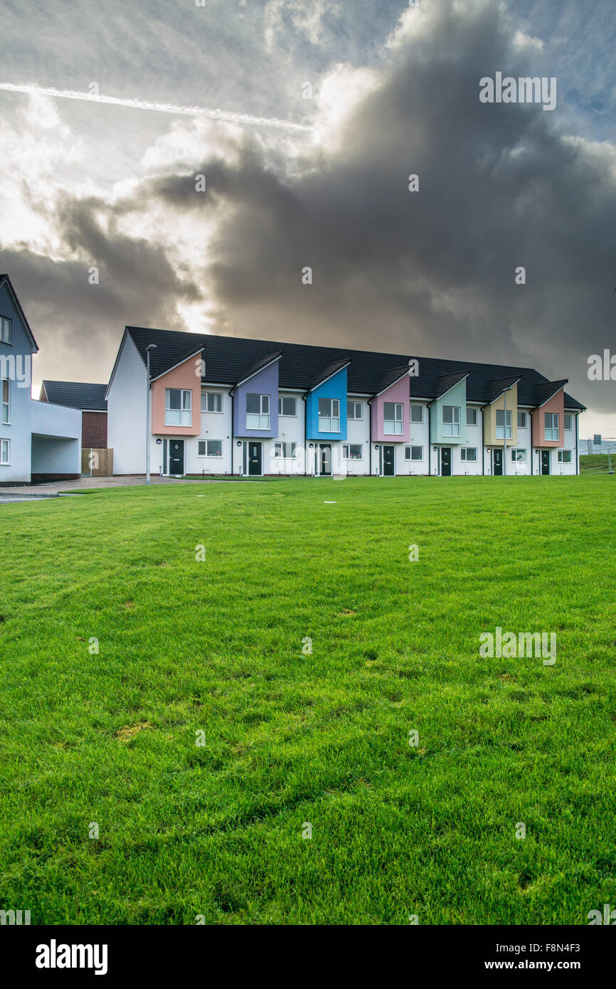 New housing development Stock Photo - Alamy