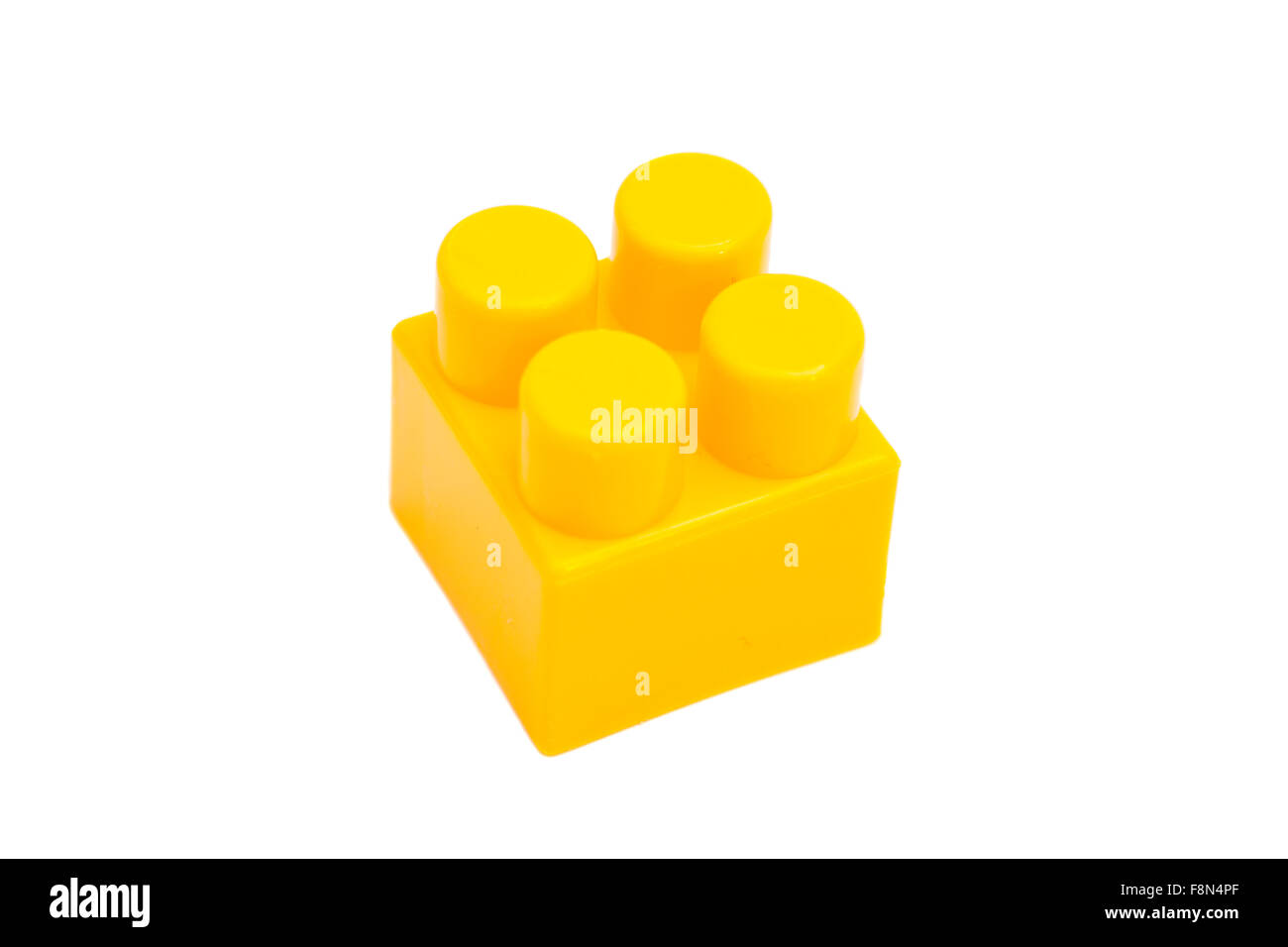 Lego toy plastic block Cut Out Stock Images & Pictures - Alamy