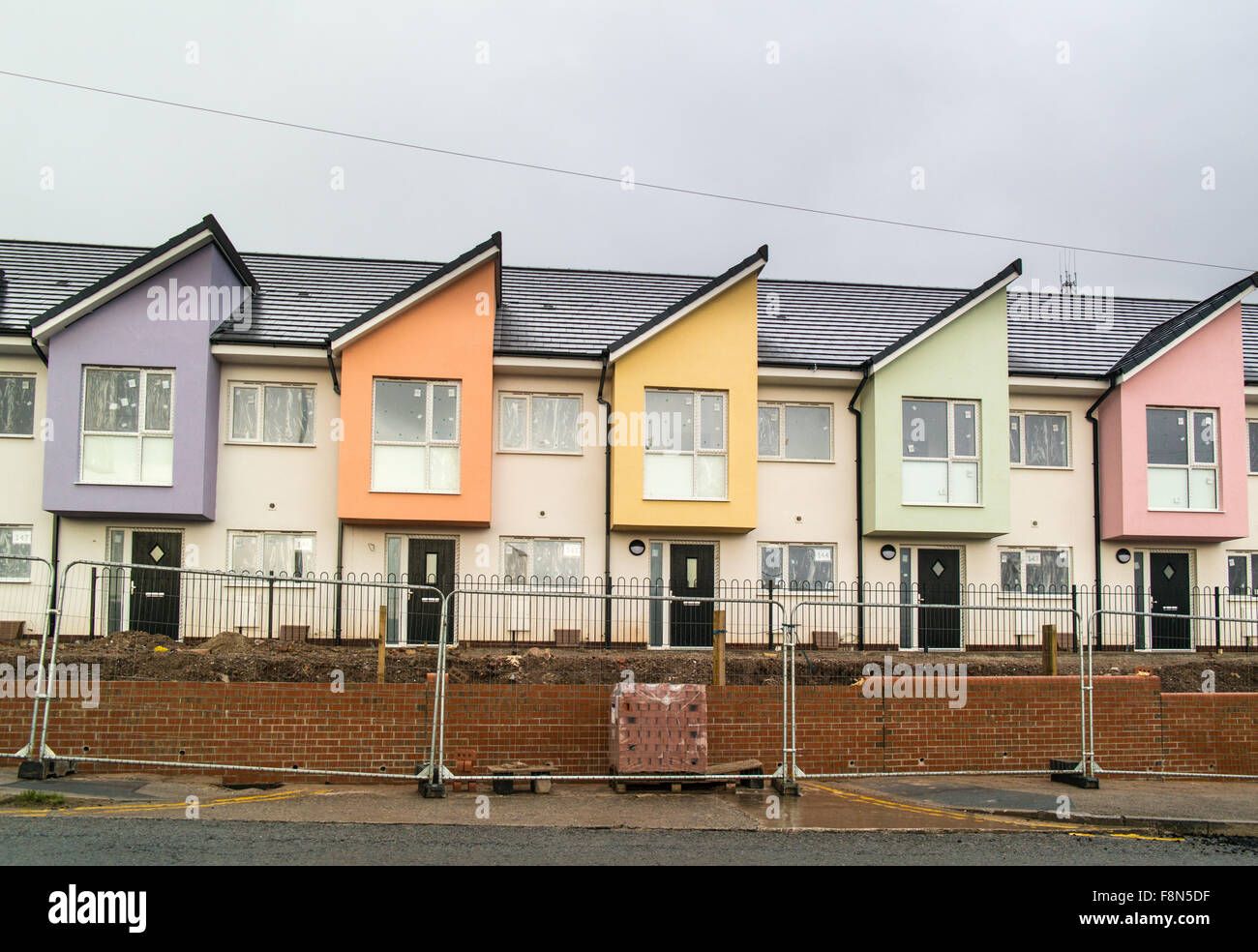New housing development Stock Photo - Alamy