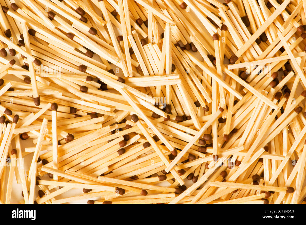 Group of wooden matches arranged as background Stock Photo - Alamy