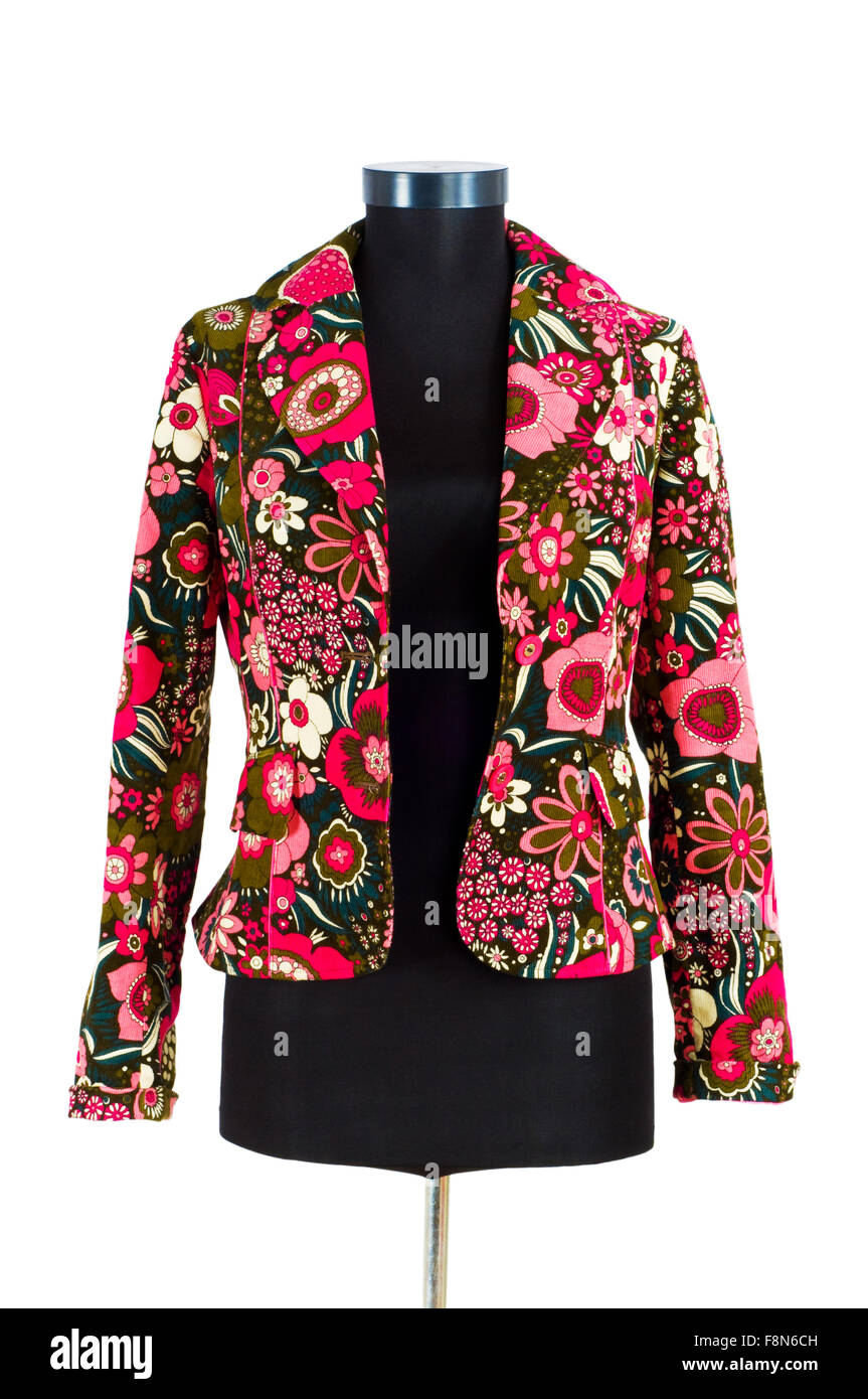 Stylish jacket isolated on the white background Stock Photo - Alamy