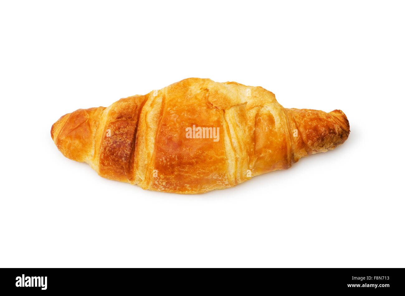 Fresh croissant isolated on the white background Stock Photo - Alamy