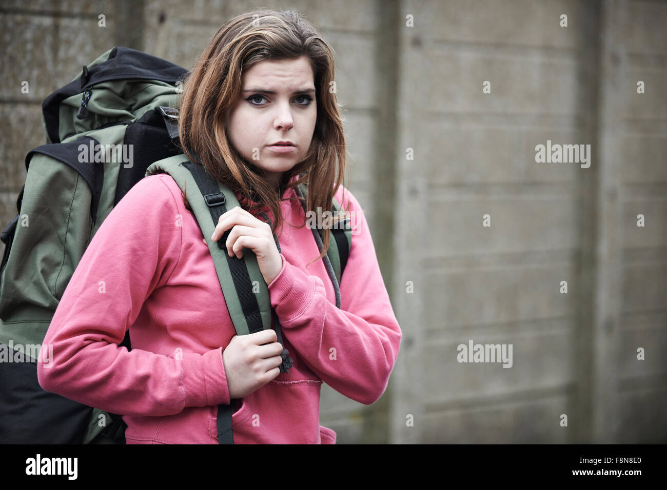 Homeless Girl High Resolution Stock Photography and Images - Alamy