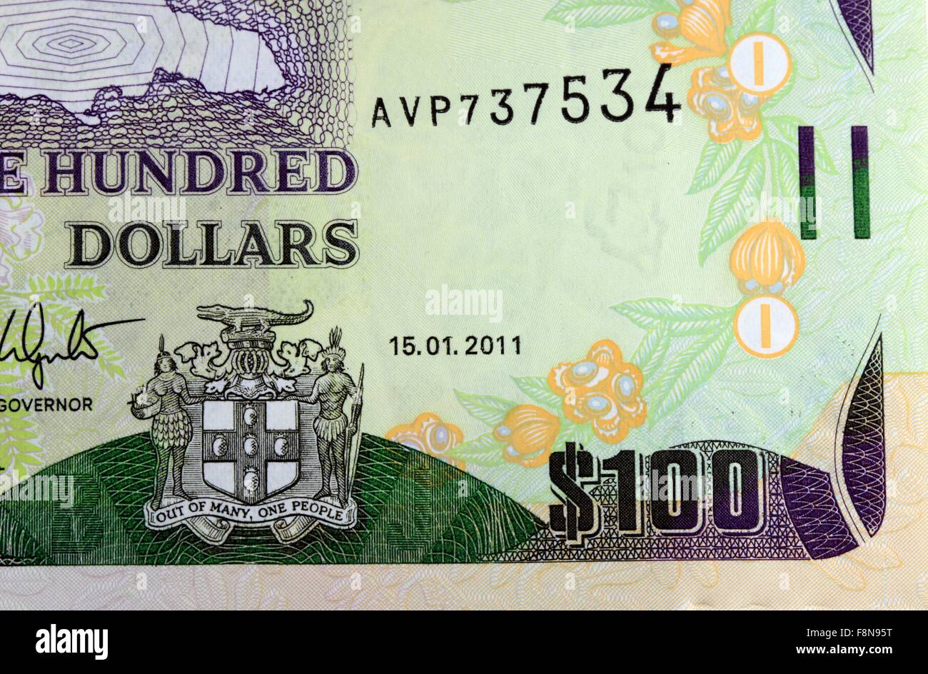 Jamaica currency - Banking and economic stability concept Stock Photo ...