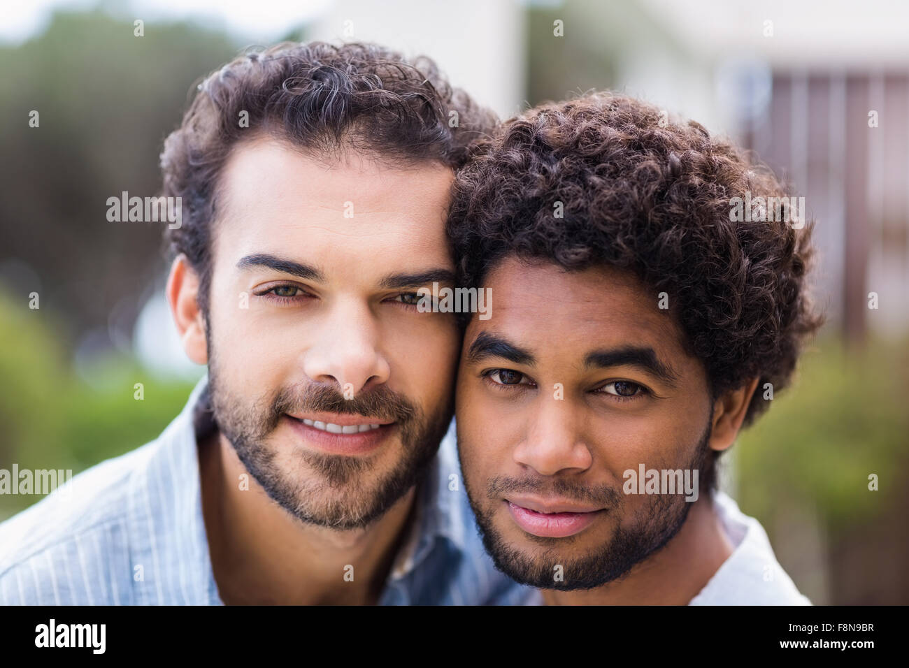 Portrait handsome gay male couple hi-res stock photography and images ...