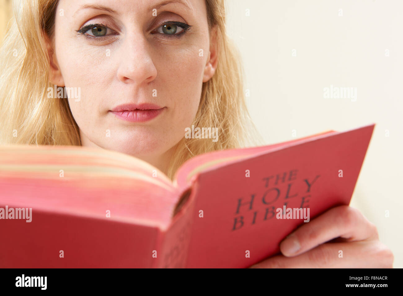 Woman Studying Her Bible High Resolution Stock Photography and Images ...