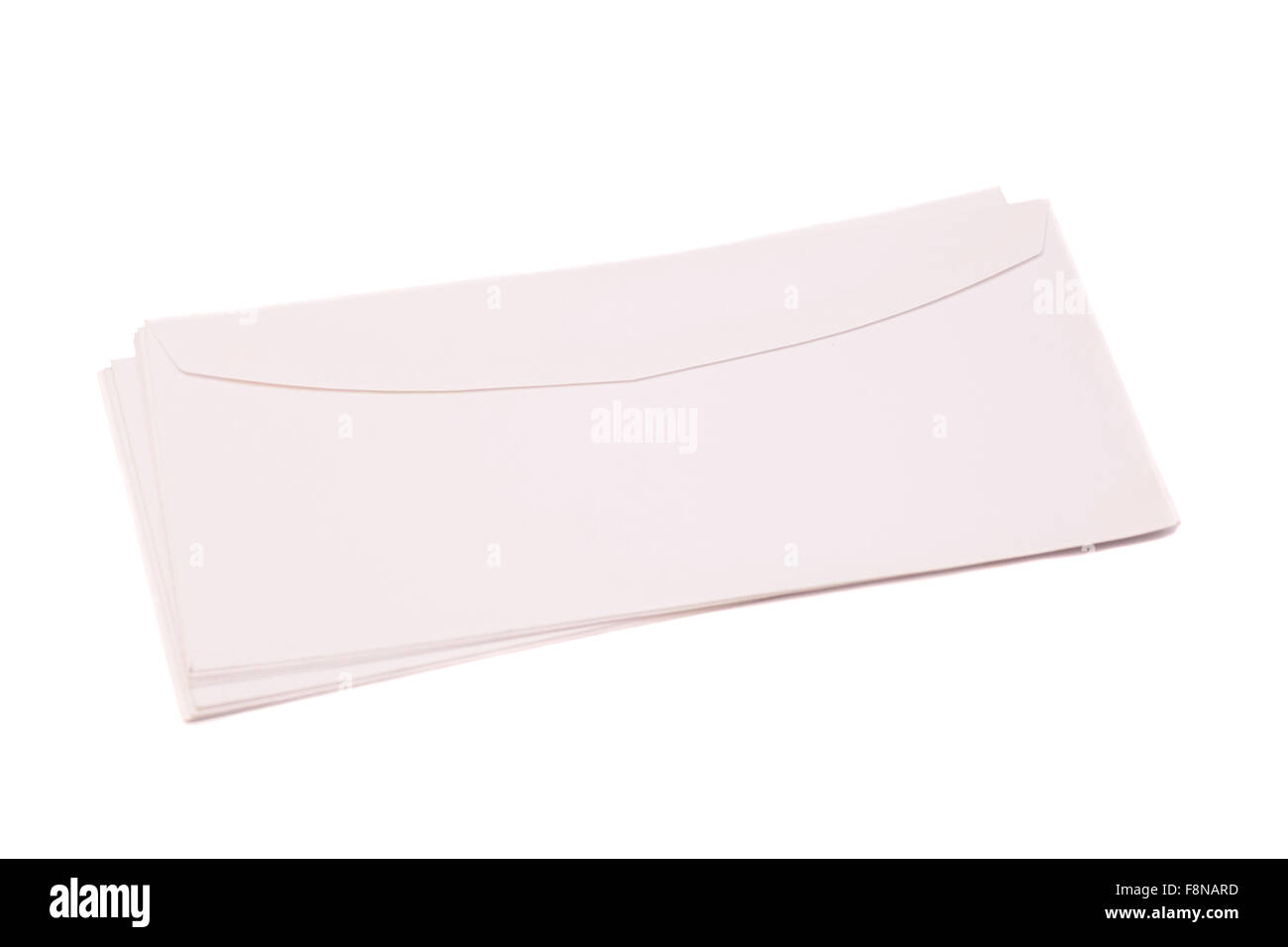 Blank envelopes isolated on white Stock Photo - Alamy