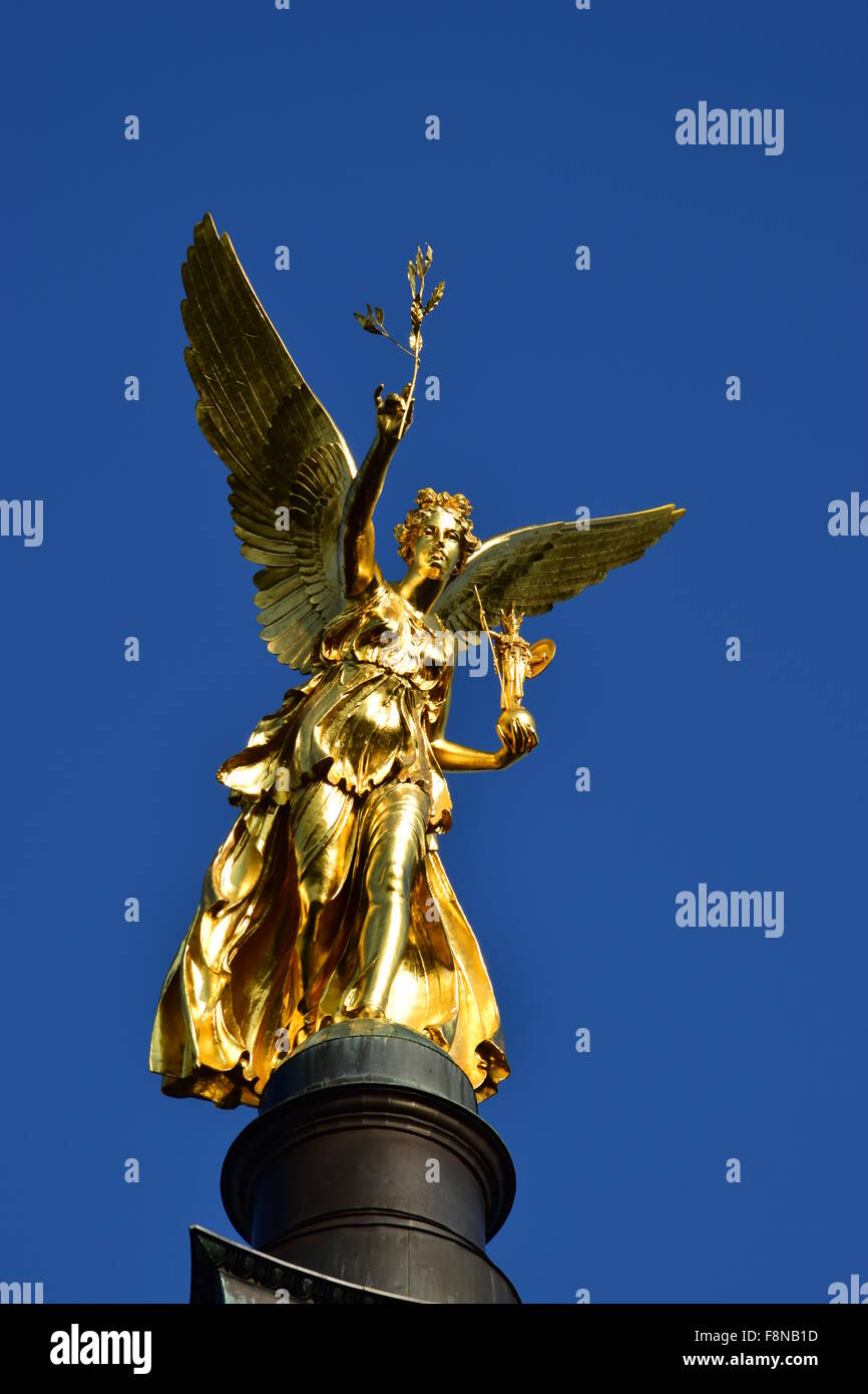Angel of peace munich germany hi-res stock photography and images - Alamy