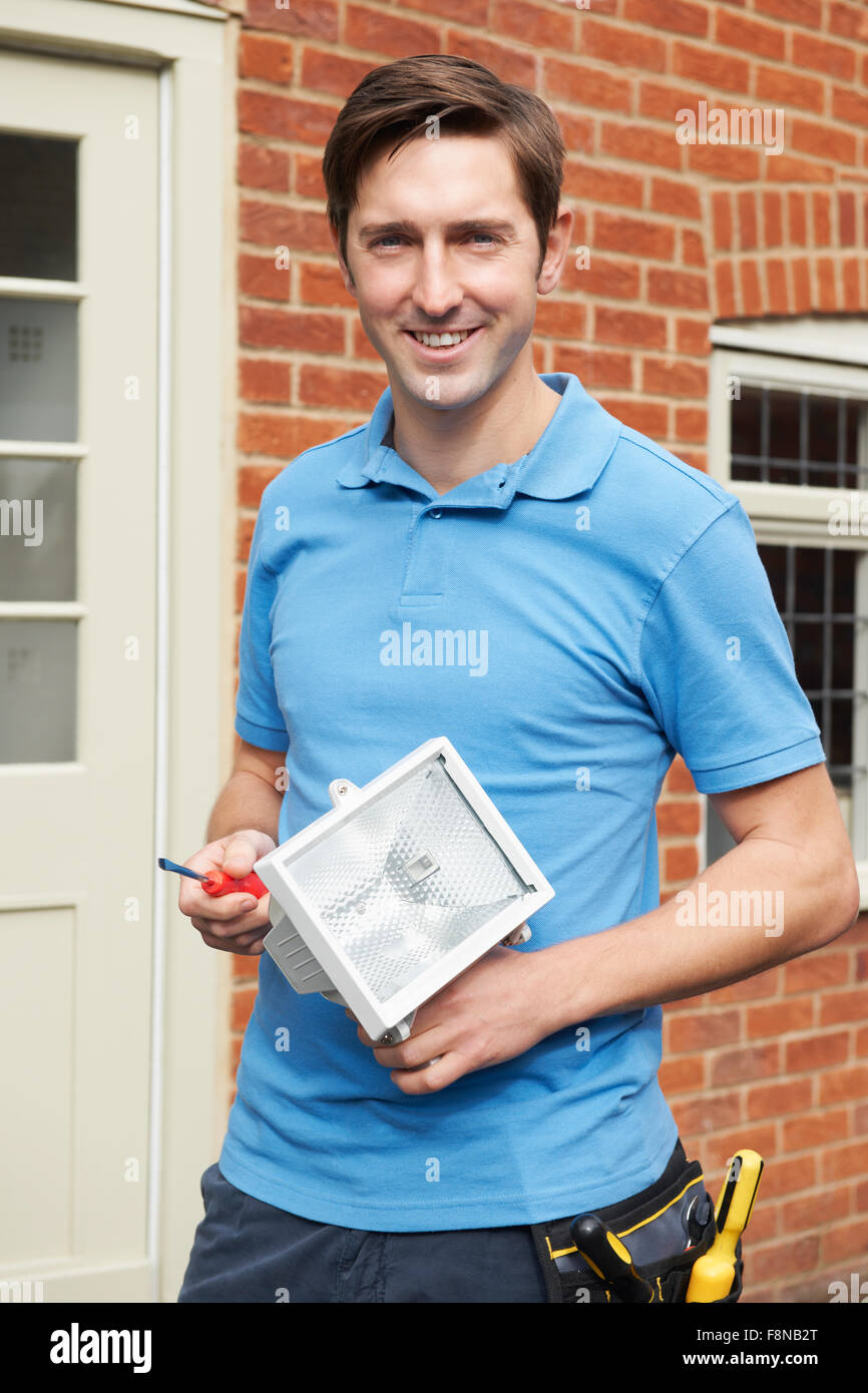 Fixing light fitting hi-res stock photography and images - Alamy