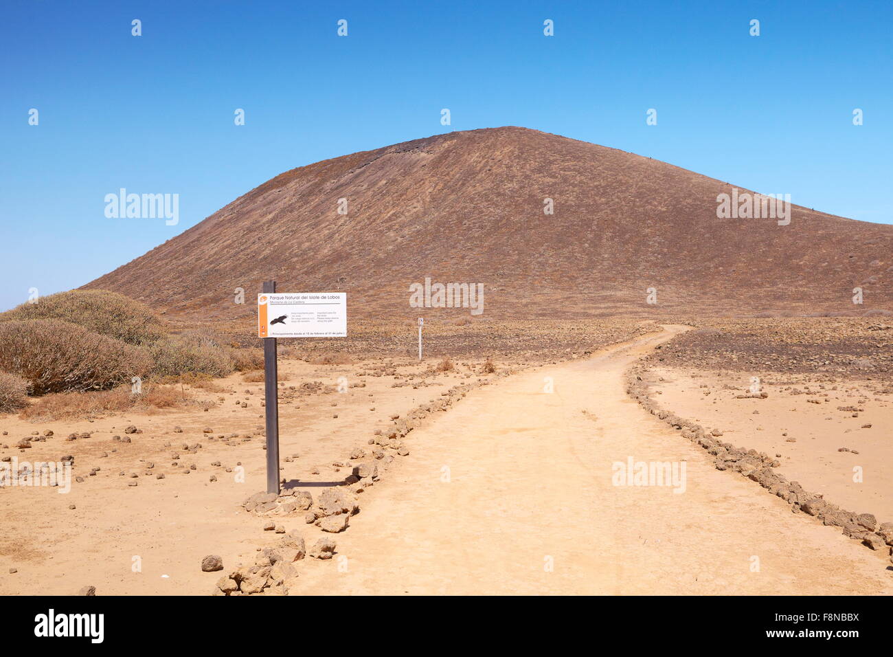Parque Natural del Isolate de Lobos, Lobos Island, Spain, Canary ...