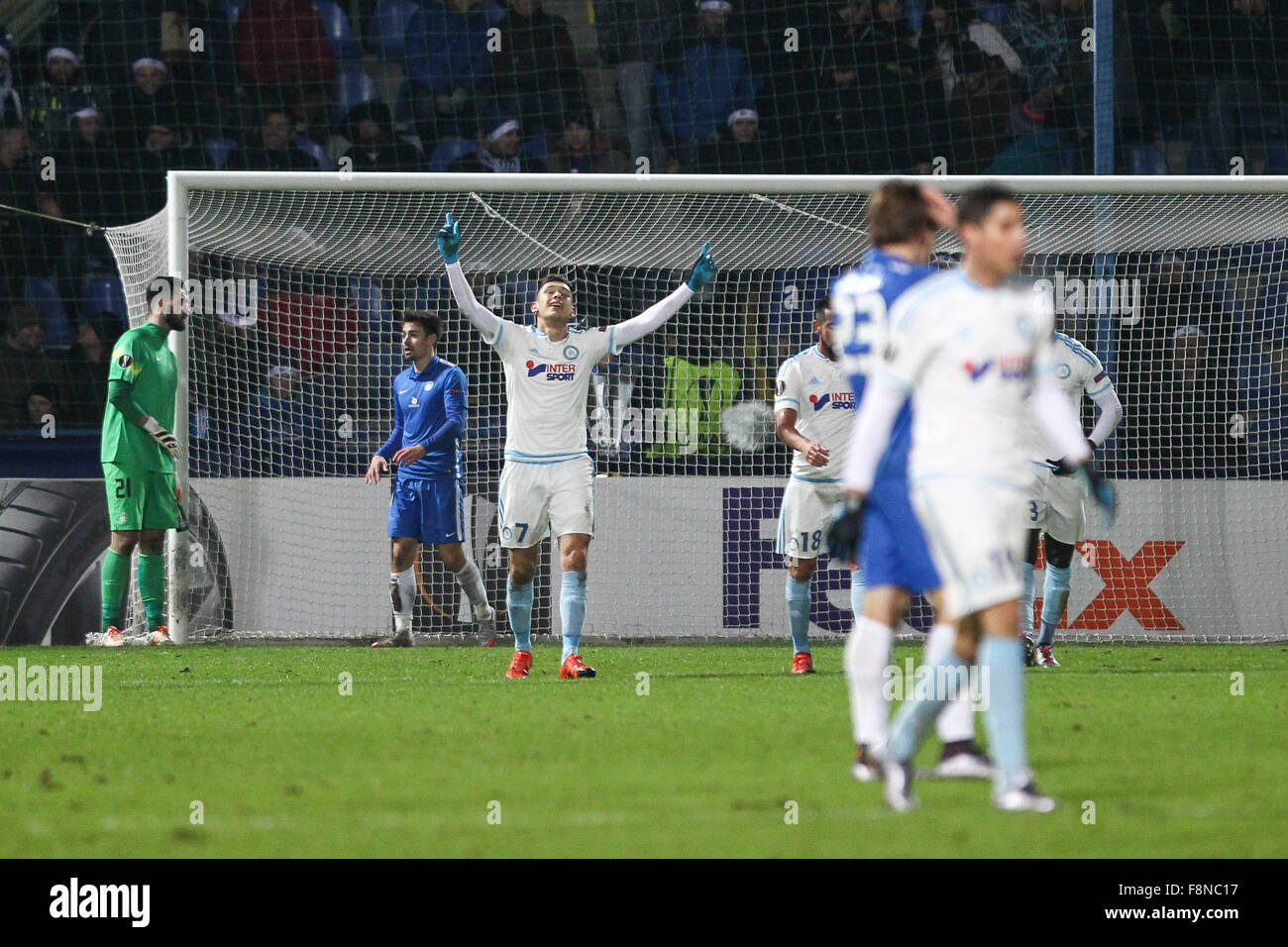 Liberec, Czech Republic. 10th Dec, 2015. Lucas Ocampos of Marseille ...