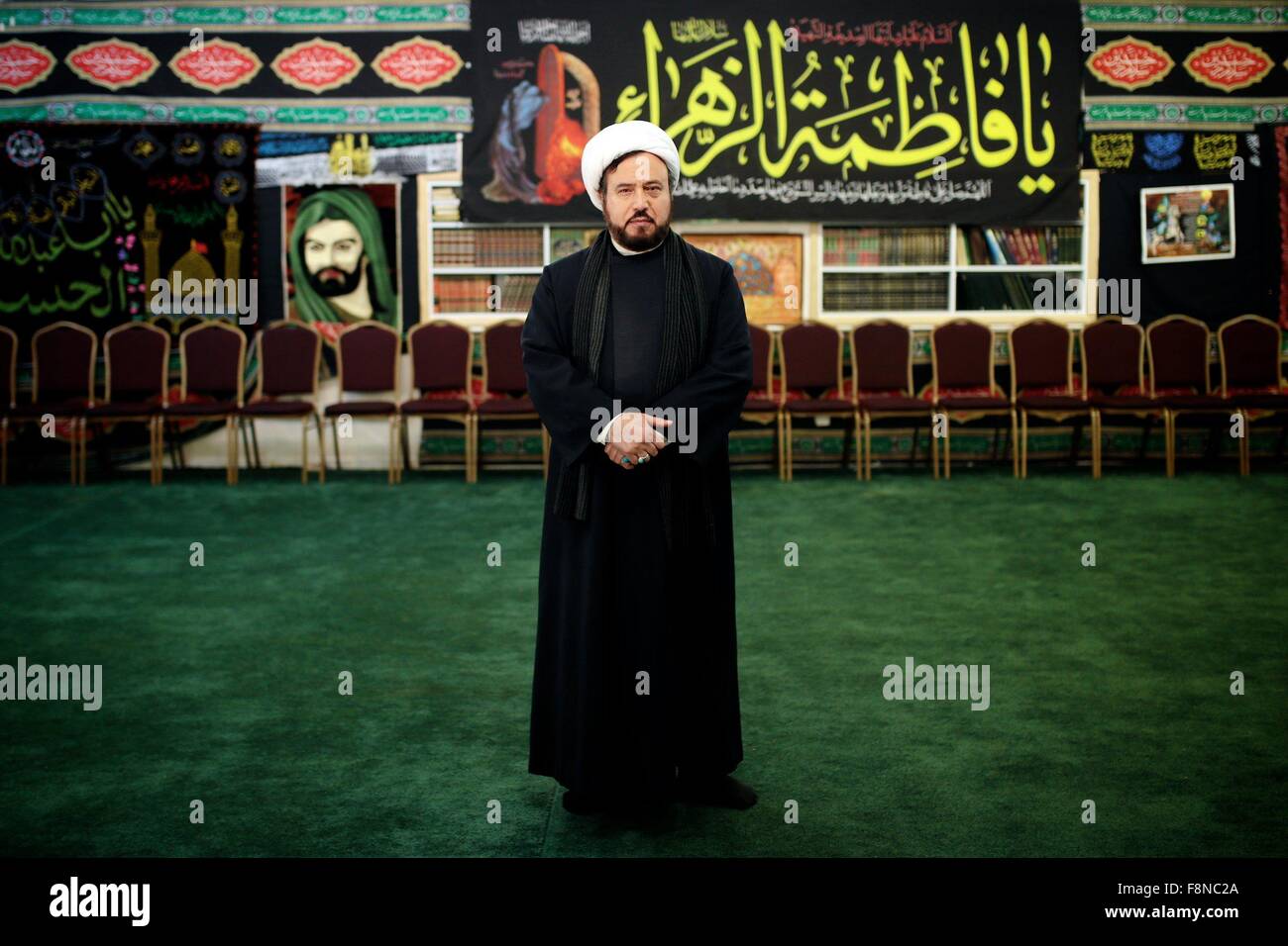 Dearborn, Michigan, USA. 8th Dec, 2015. Imam HUSHAM AL-HUSAINY ...