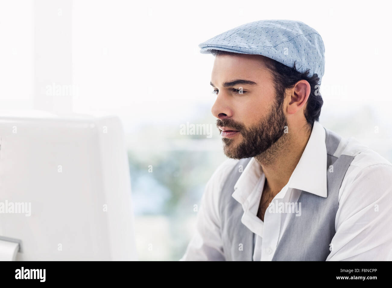 Focused professional working on hi-res stock photography and images - Alamy