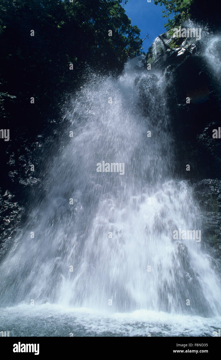 Fiji Islands, Taveuni, Tavoro Waterfalls, Bouma National Heritage Park ...