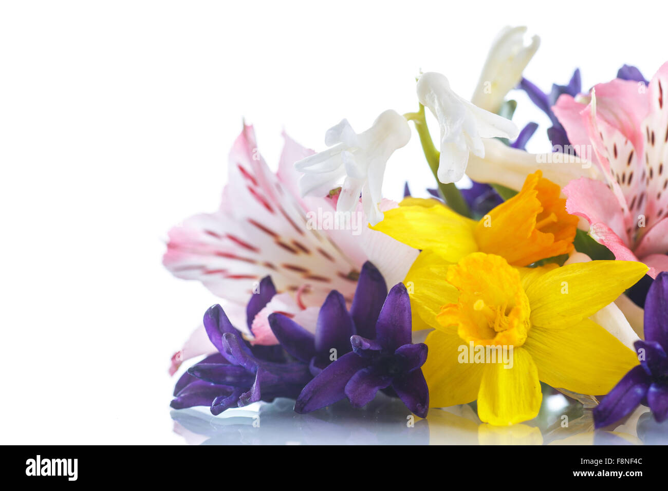 beautiful bouquet of spring flowers Stock Photo - Alamy