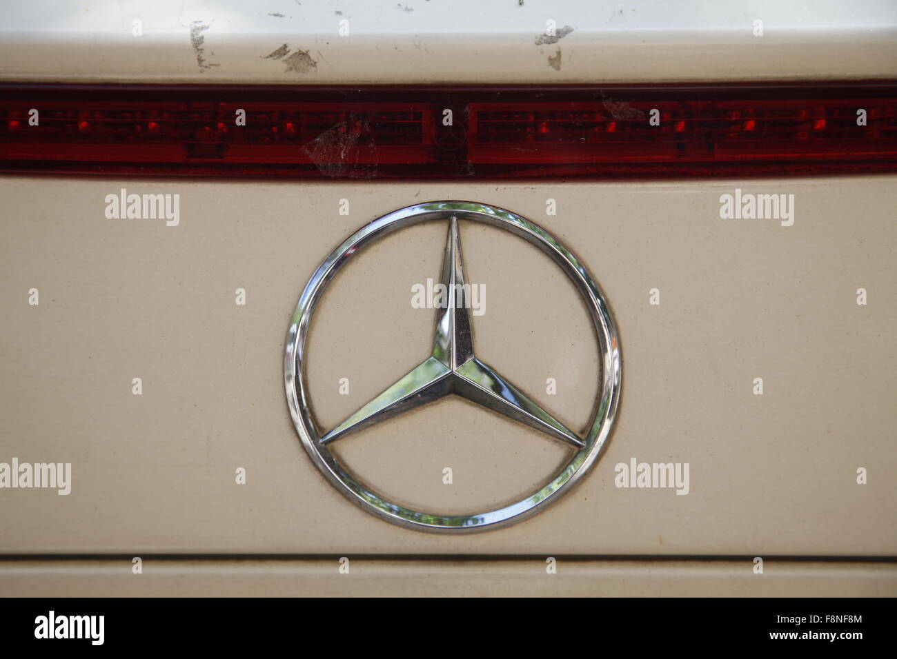Mercedes star trademark Stock Photo - Alamy